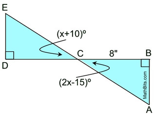 Practice with Triangles - MathBitsNotebook(Geo - CCSS Math)
